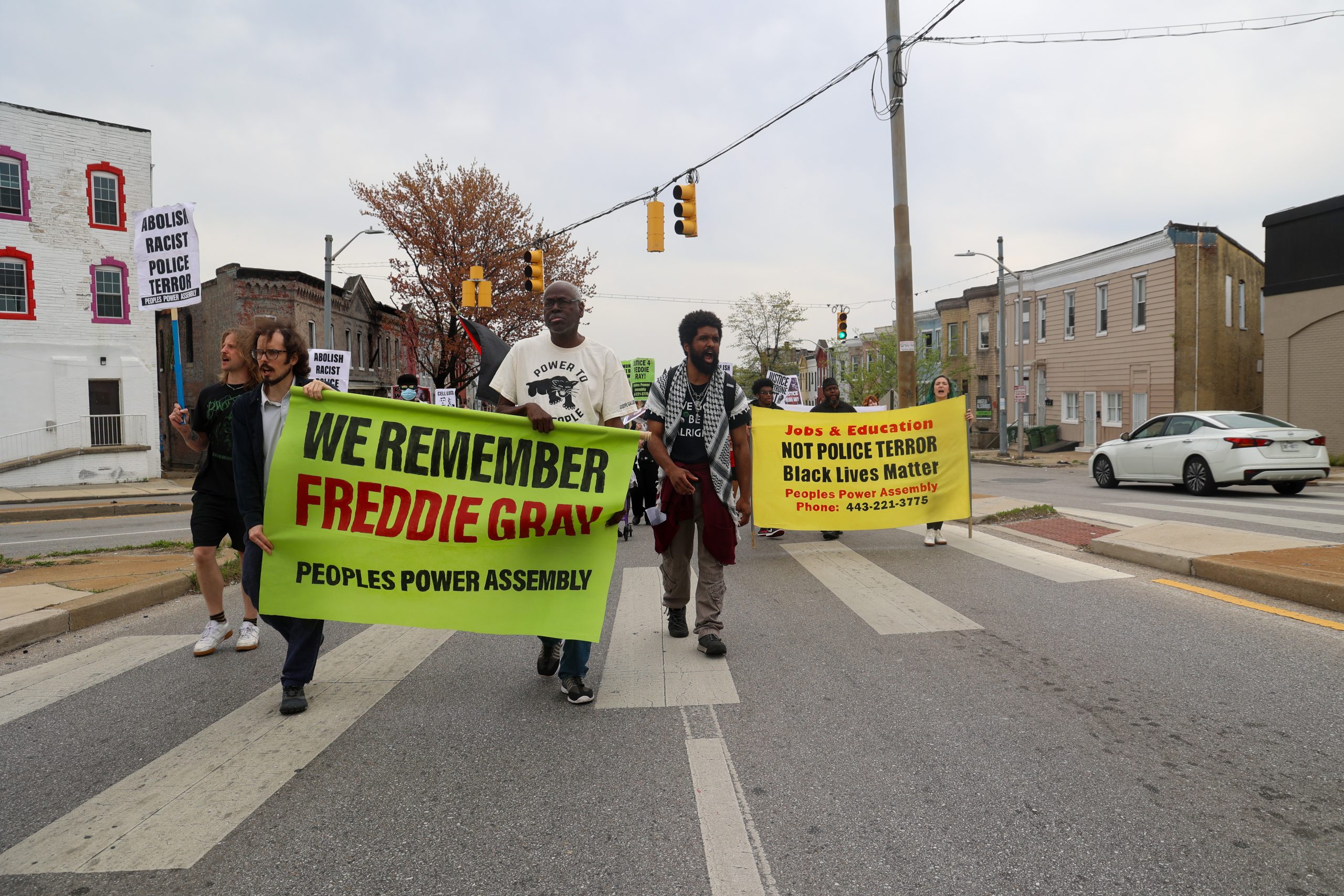 Freddie Gray 10 years later Protest Baltimore Beat -034