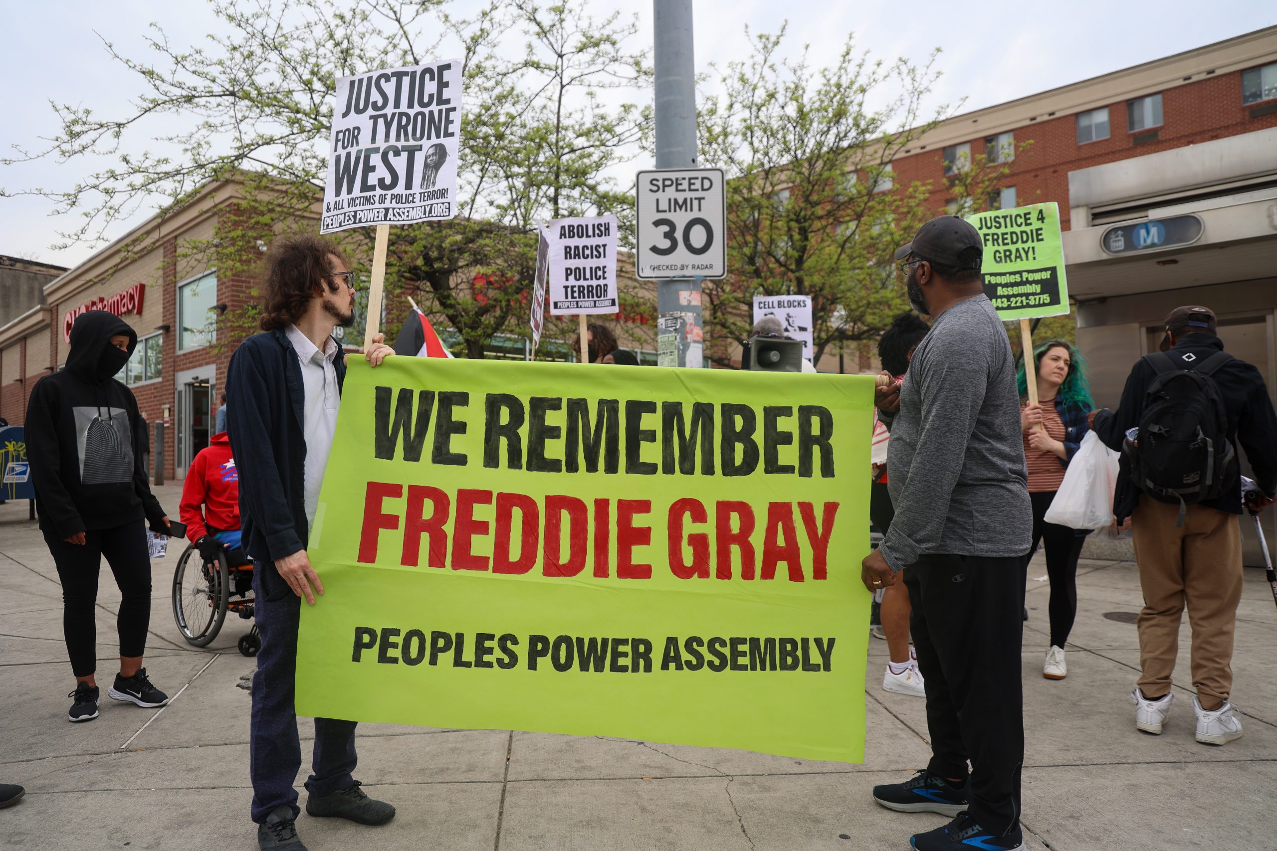 Freddie Gray 10 years later Protest Baltimore Beat -092