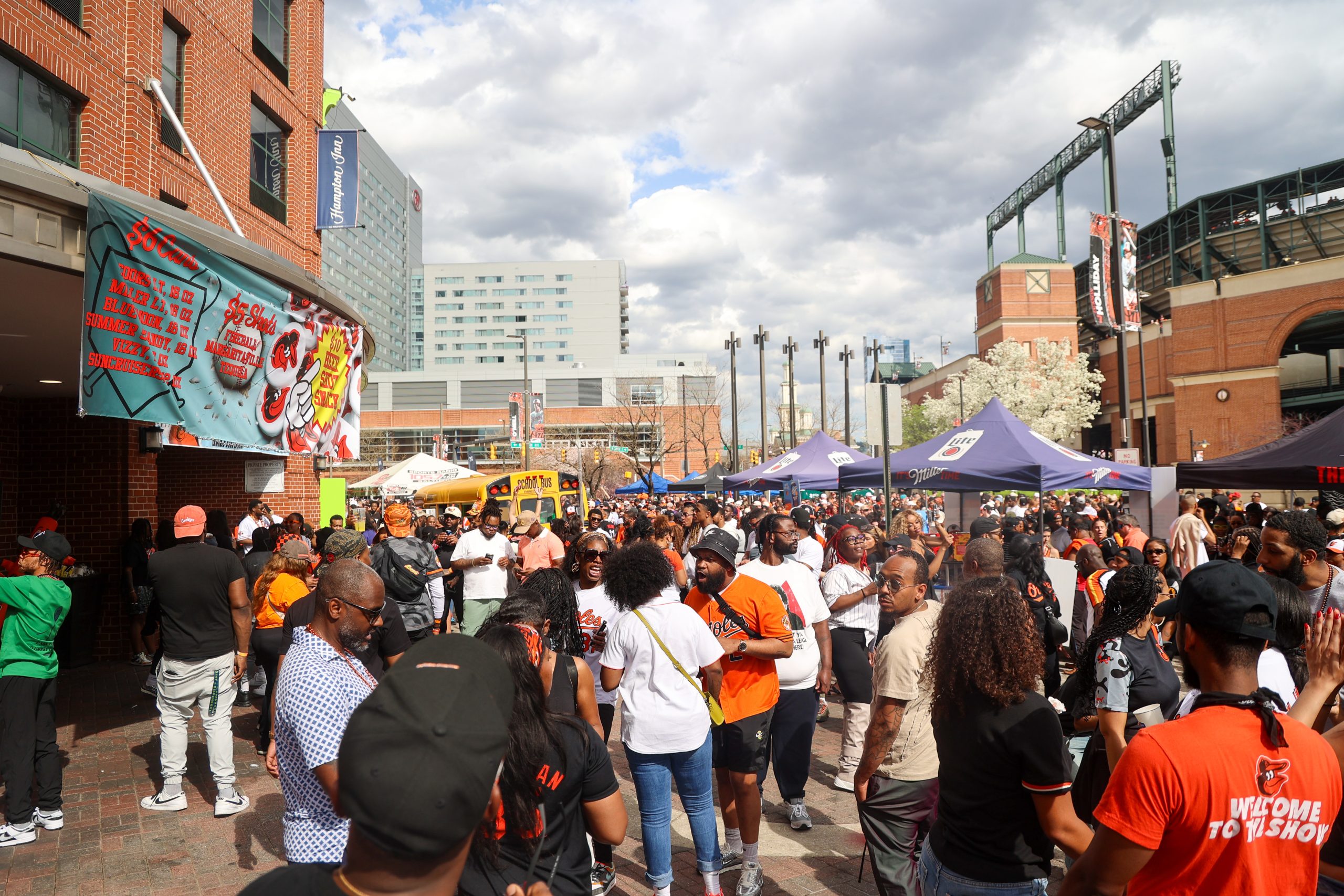 Photostory: A sunny Orioles Opening Day | Baltimore Beat