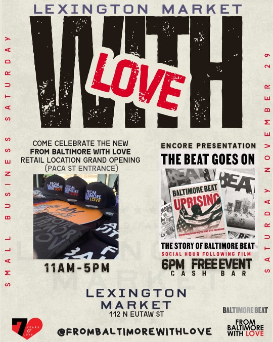 Watch the Baltimore Beat Documentary with From Baltimore With Love ...